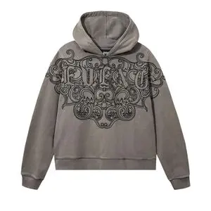 REVENGE Crest Embroidered Hoodie