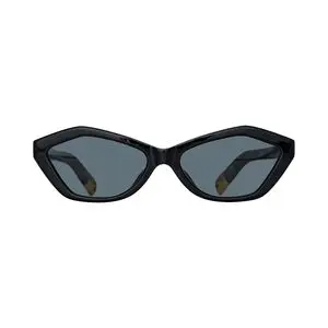 Linda Farrow X Jacquemus Bambino Angular Sunglasses - Black