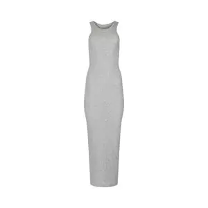 ENTIRE STUDIOS Midi Muscle Tank Top Dress Marle - Grey