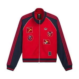 Adidas X Brain Dead X Disney Track Top 'better Scarlet - Red