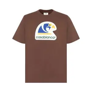 Casablanca Horus Applique T-shirt