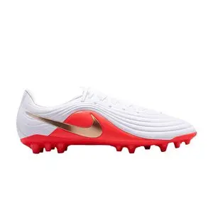 Nike Tiempo Maestro Academy Ag Low 'white Bright Crimson Blur - Red