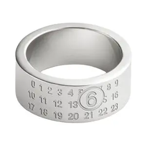 MAISON MARGIELA Logo Ring - Silver