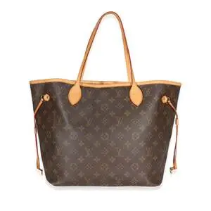 LOUIS VUITTON Monogram Canvas Neverfull Mm Tote - Brown