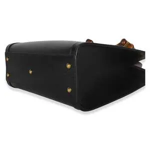Gucci Textured Dollar Calfskin Web Diana Tote