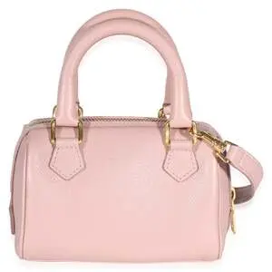Celine Grained Calfskin Boston Bag