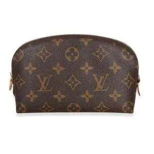 LOUIS VUITTON Monogram Canvas Cosmetic Pouch - Brown
