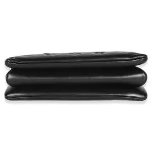 LOUIS VUITTON Monogram Embossed Lambskin Coussin Pm Shoulder Bag - Black