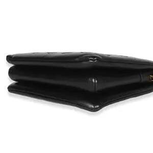 LOUIS VUITTON Monogram Embossed Lambskin Coussin Pm Shoulder Bag - Black
