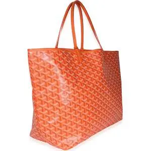 Goyard Goyardine Canvas Saint Louis Gm Tote Bag - Orange