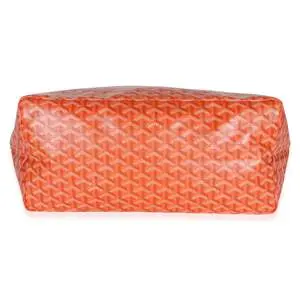 Goyard Goyardine Canvas Saint Louis Gm Tote Bag - Orange
