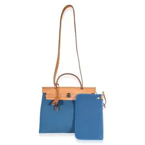 Hermès Herbag Zip 31 - Blue