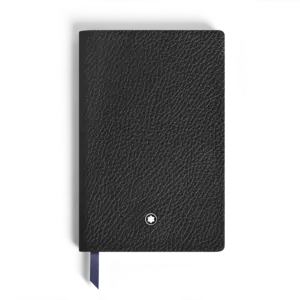 Montblanc Small Notebook In Grain Leather, Lined Pages