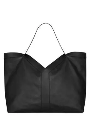 Saint Laurent SAINT LAURENT Leather Bag With Suede Lining Nero