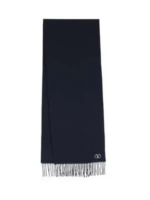 Valentino Garavani 100% Virgin Wool Scarf - Black