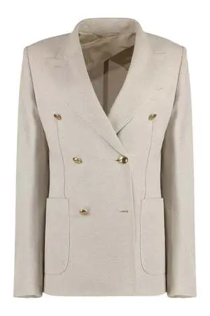Max Mara Vanadio Cotton Double-breasted Blazer