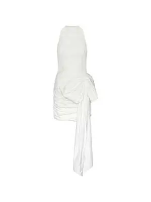 ROTATE BY BIRGER CHRISTENSEN Lace Mini Dress With Bow Detail
