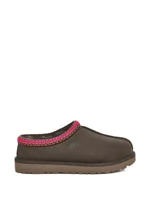 UGG Uggbraid Mini Suede Sandals With Sheepskin Lining & Genuine Fur
