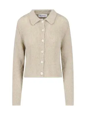 Our Legacy Fuzzy Alpaca-blend Soft Sweatshirt Sweater - Beige