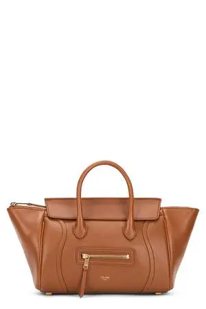 Celine CELINE Luggage Handbag In Leather Camel