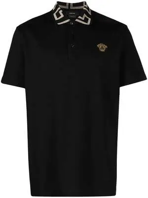Versace Embroidered Polos For Men