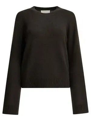 LISA YANG 100% Cashmere Crew Neck Pullover
