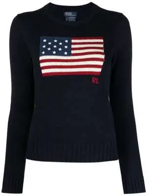 Polo Ralph Lauren Intarsia Flag Sweaters