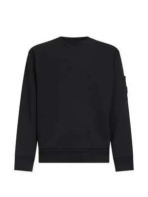 C.P. COMPANY Mini Lens Pocket Crewneck Sweatshirt - Nero