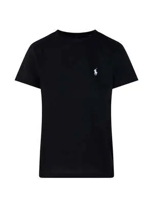 Polo Ralph Lauren Classic Fit Crewneck Cotton T-shirt - Nero