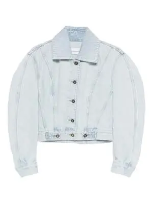 Givenchy Classic Collar Button-front Jacket With Back-to-front Effect