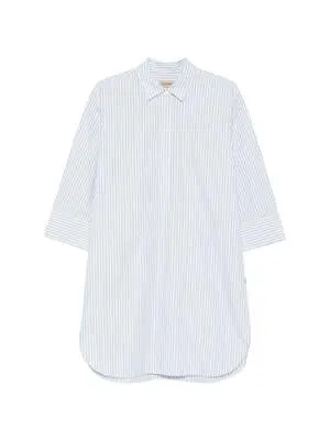 Woolrich Cotton Shirt With Concealed Front Button And Adjustable Cuffs