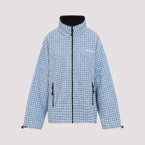 Miu Miu Style Bomber Blouson In Recycled Polyester & Wool