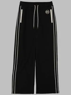 Michael Kors Logo Detail Track Trousers - Black