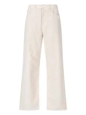 RÓHE 100% Cotton Trousers - Cream