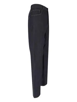 Thom Browne 100% Cotton Denim Jeans - Blue