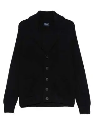 DRUMOHR Shawl Collar Button-front Cardigan - Multicolour