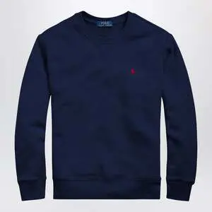 Polo Ralph Lauren Cotton-blend Crewneck Sweatshirt - Blue