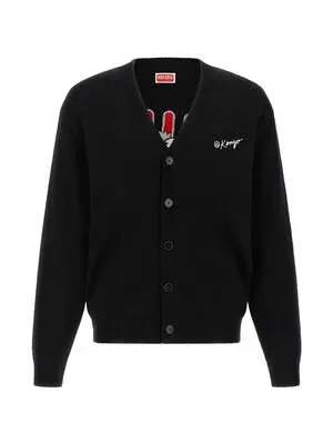 Kenzo Button Detailed Cardigans For Men
