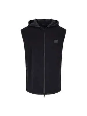 Dolce & Gabbana Stretch Cotton-blend Jacket - Black