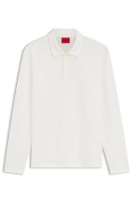 Hugo Slim-fit Polo Shirt In Mercerized Cotton