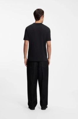 Hugo Cotton-jersey T-shirt With Graphic Print