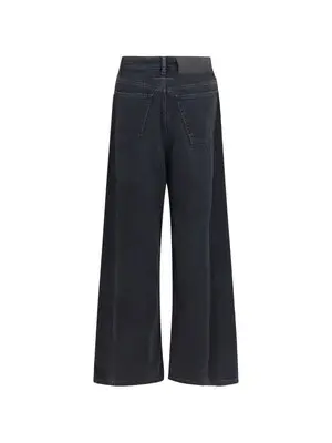 MAISON MARGIELA Wide-leg Denim Jeans - Black