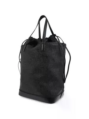 Saint Laurent 2018 Teddy Drawstring Bucket Bag
