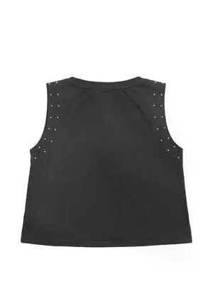 HTC LOS ANGELES Studded Relaxed-fit Tank Top