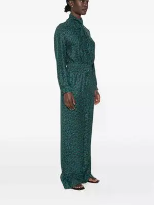 GIANLUCA CAPANNOLO Claudia Polka-dot Trousers