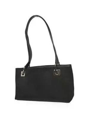Gucci 1990-2000s Logo-plaque Tote Bag - Black