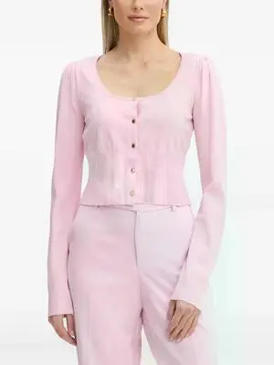 FRACOMINA Scoop Neck Button-front Cardigan