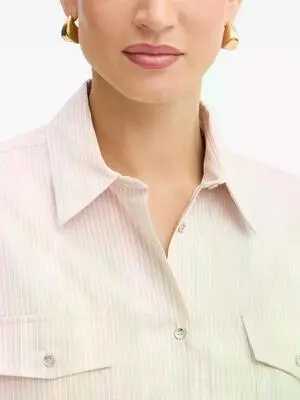 FRACOMINA Striped Pocket Shirt