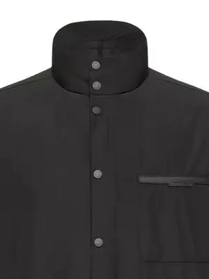 Moncler Yndale Press-stud Down Jacket - Black