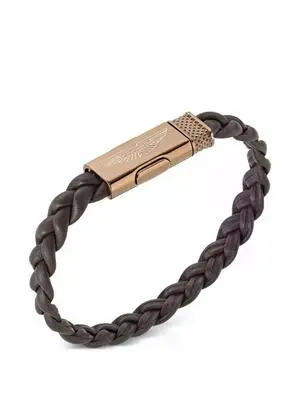 ASTON MARTIN WATCHES Braided Leather Bracelet
